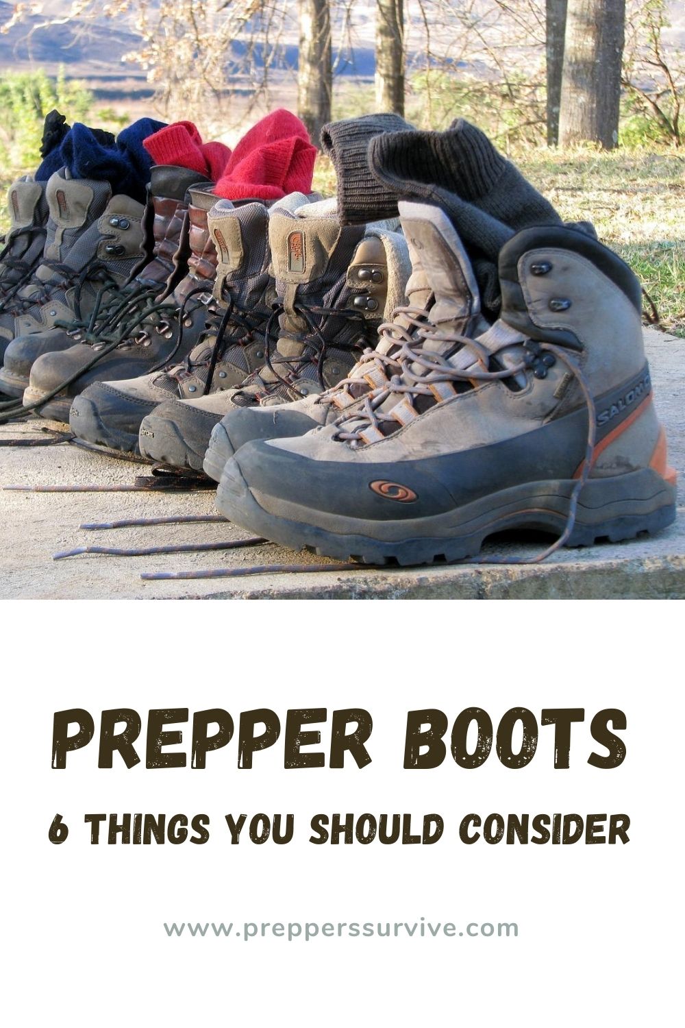 Prepper Boots - 6 Things To Know - Survival Prepper